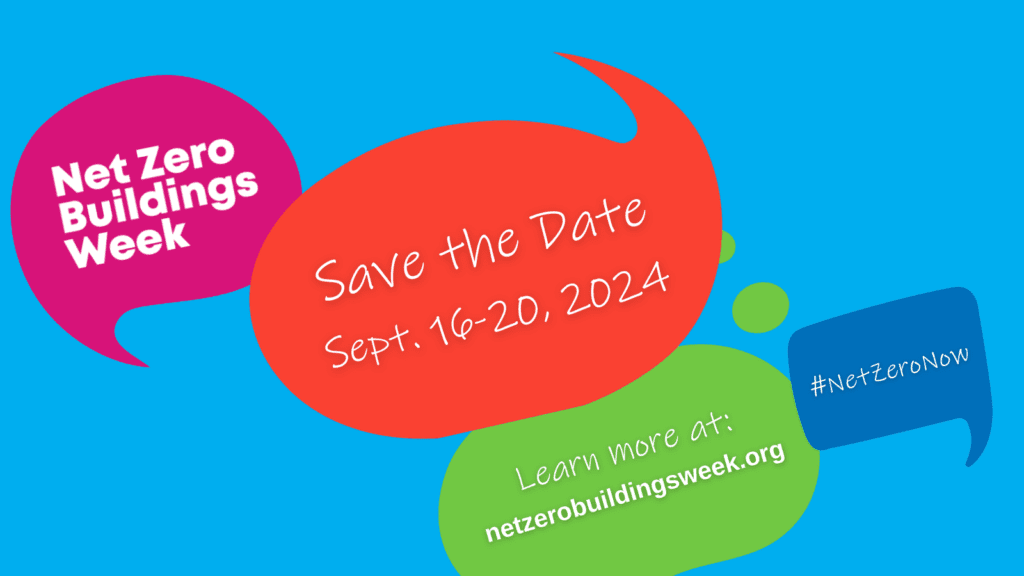 2024 Net Zero Buildings Week - New Buildings Institute